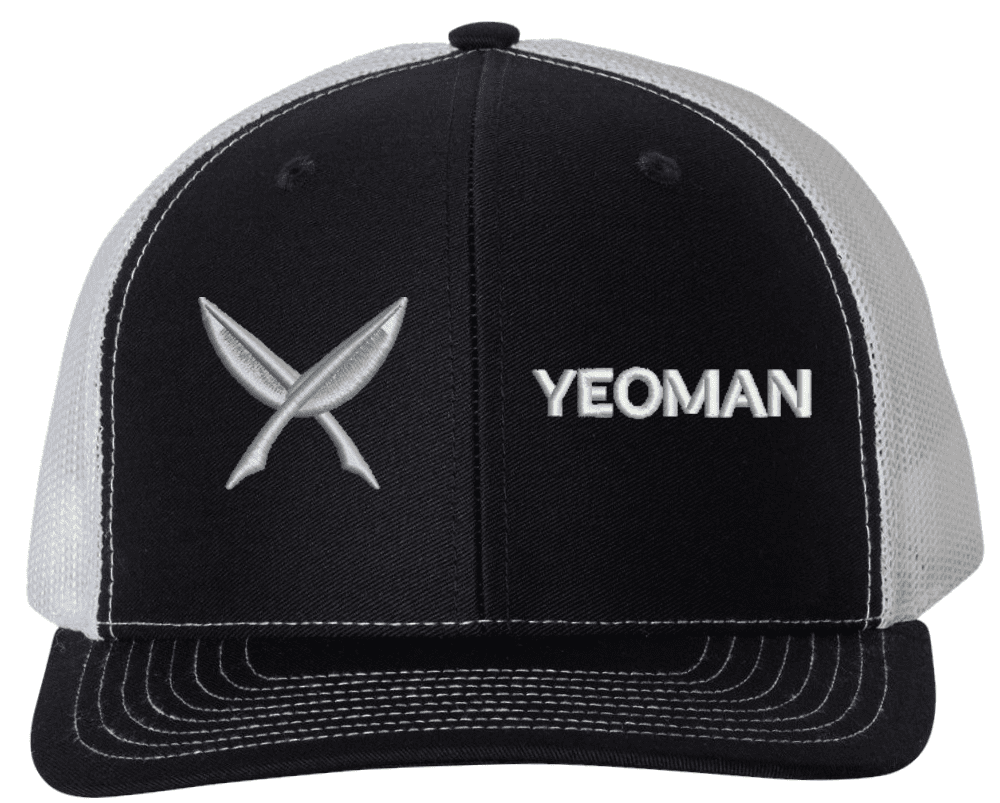 Navy Yeoman (YN) Rating USA Mesh-Back Cap - US Navy Rate Split Mesh ...
