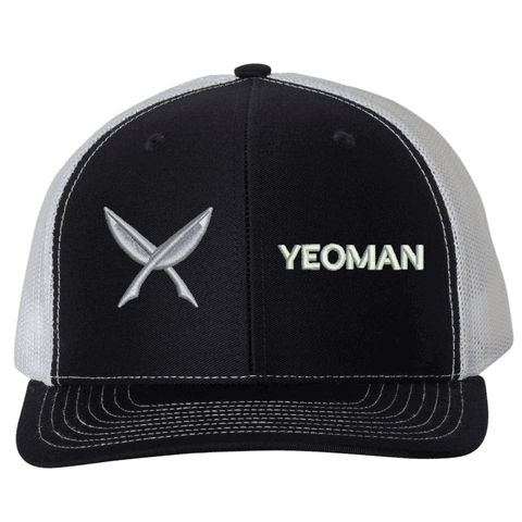 Navy Yeoman (YN) Rating USA Mesh-Back Cap - US Navy Rate Split Mesh ...