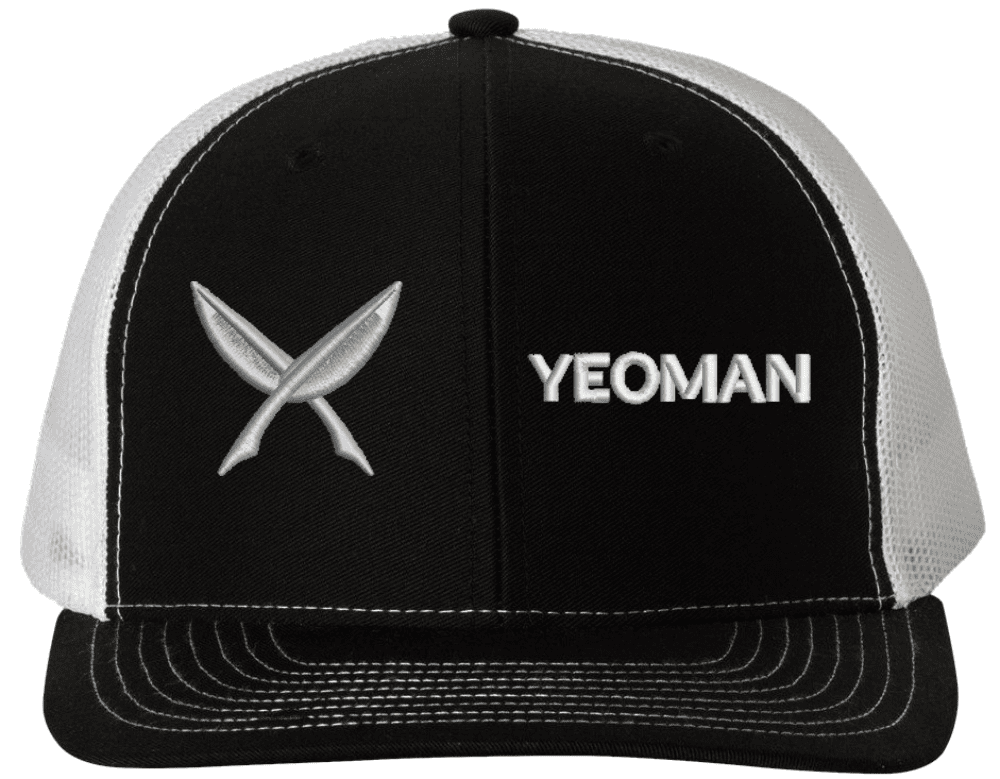 Navy Yeoman (YN) Rating USA Mesh-Back Cap - US Navy Rate Split Mesh ...