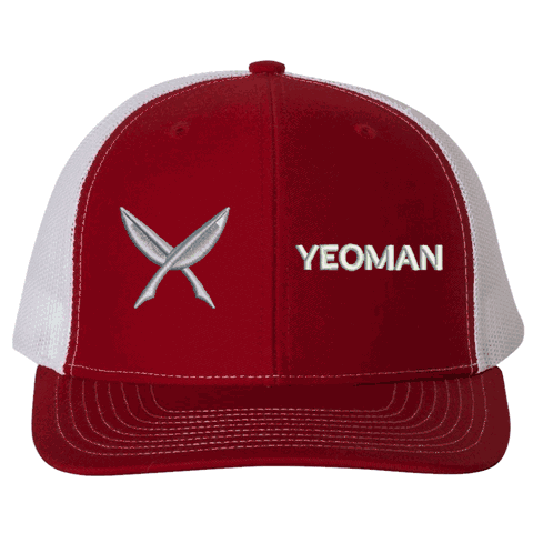 Navy Yeoman (YN) Rating USA Mesh-Back Cap - US Navy Rate Split Mesh ...