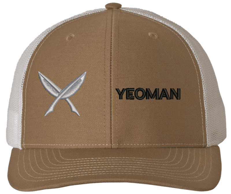 Navy Yeoman (YN) Rating USA Mesh-Back Cap - US Navy Rate Split Mesh ...