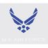 New Air Force Emblem Decal - US Air Force Decals - PriorService.com
