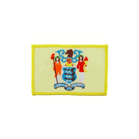 New Jersey Flag Patch - State Patches - PriorService.com
