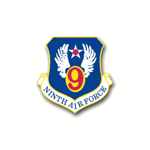 Ninth Air Force Vinyl Transfer Decal - Numbered Air Force Vinyl ...