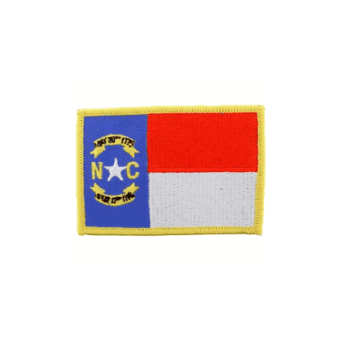 North Carolina Flag Patch - State Patches - PriorService.com