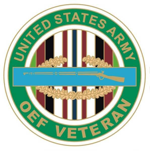 OEF Veteran CIB Pin - Operation Enduring Freedom Pins - PriorService.com