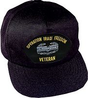 OIF Combat Action Badge Veteran Hat - US Veteran Caps - PriorService.com