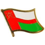 Oman Flag Pin - Country Flag Pins - PriorService.com
