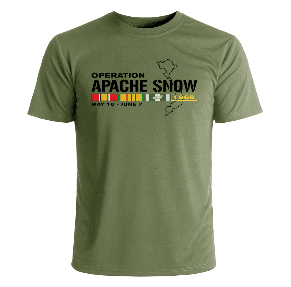Operation Apache Snow Vietnam T-Shirt - Vietnam Battles & Operations T ...