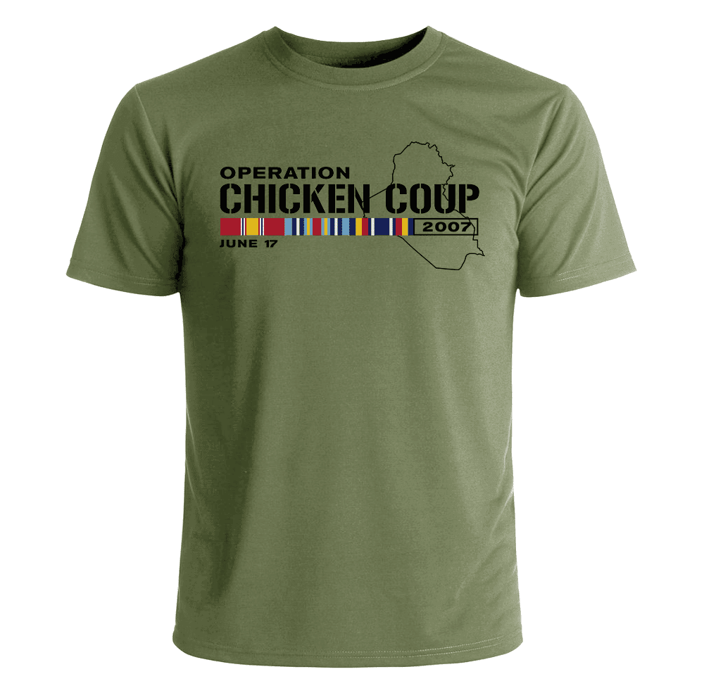 Operation Chicken Coup T-Shirt - Iraq Operations & Battles T-Shirts ...
