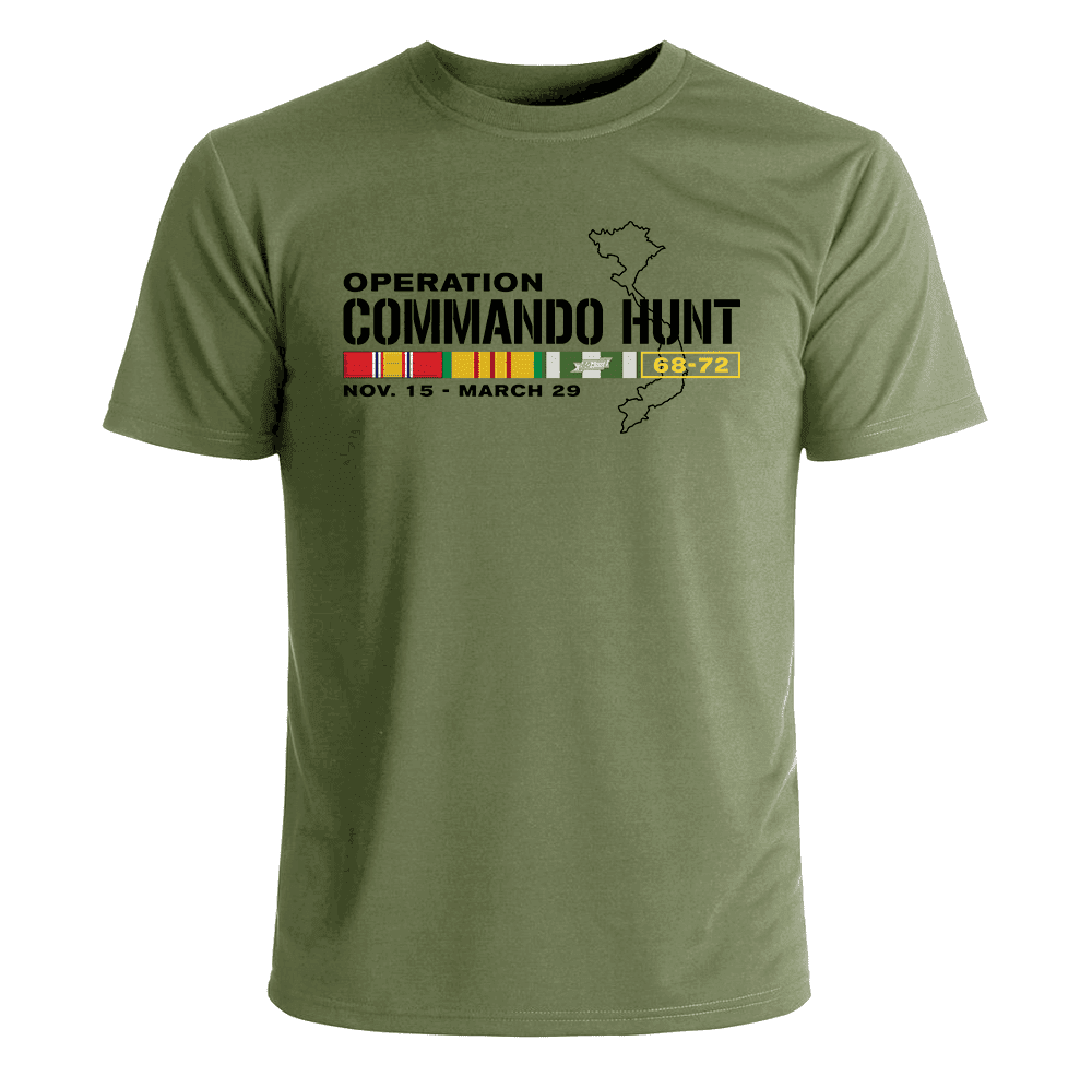 Operation Commando Hunt Vietnam T-Shirt - Vietnam Battles & Operations ...
