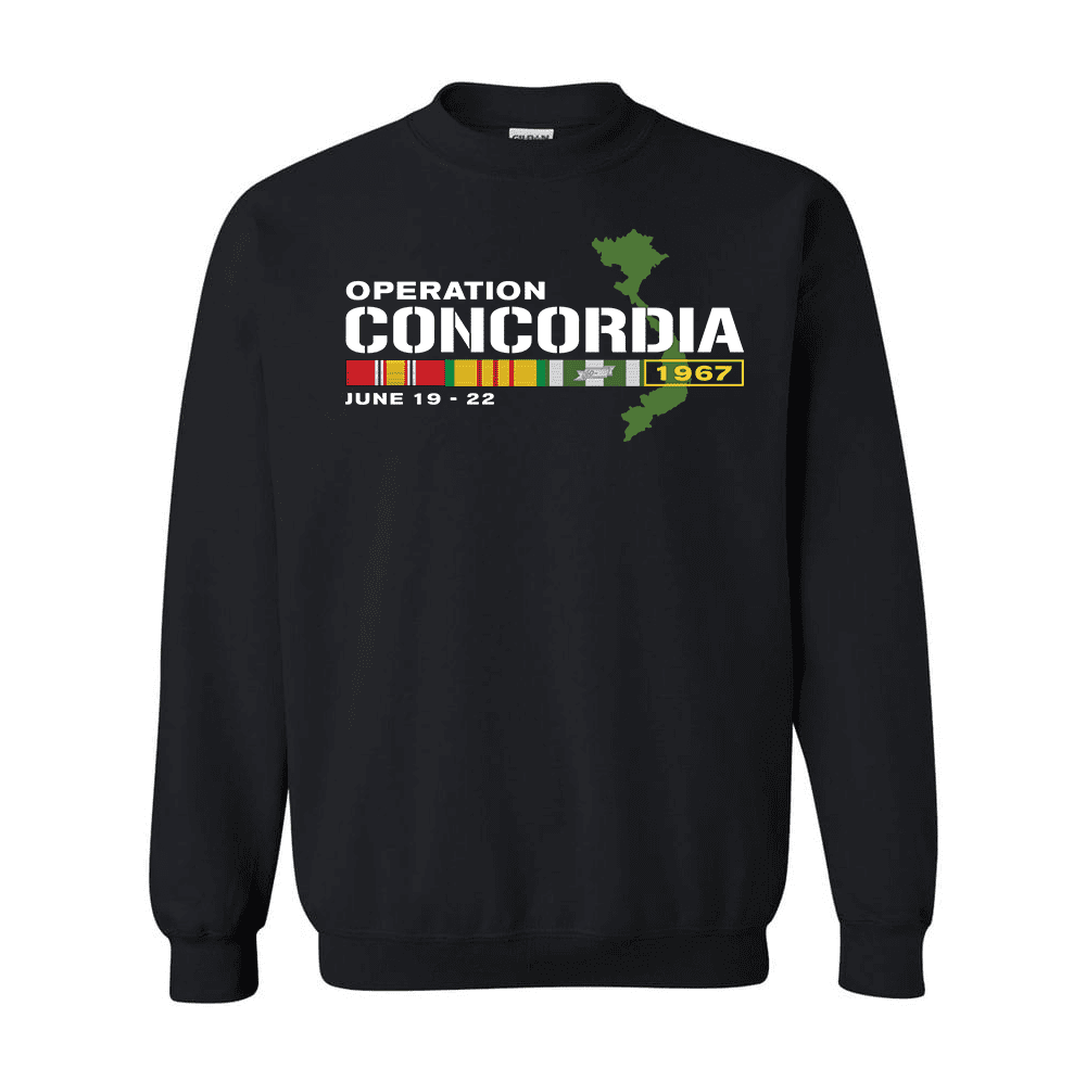 Operation Concordia Vietnam Sweatshirt - Vietnam Battles & Operations ...