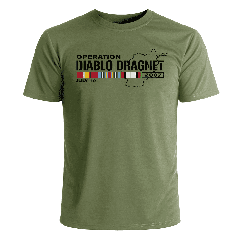 Operation Diablo Dragnet T-Shirt - Afghanistan Battles & Operations T ...