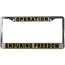 U.S. Army Combat Infantry License Plate Frame - New Plate Frames ...