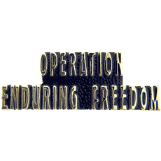 Operation Enduring Freedom Pins , Military Gifts and more at ...