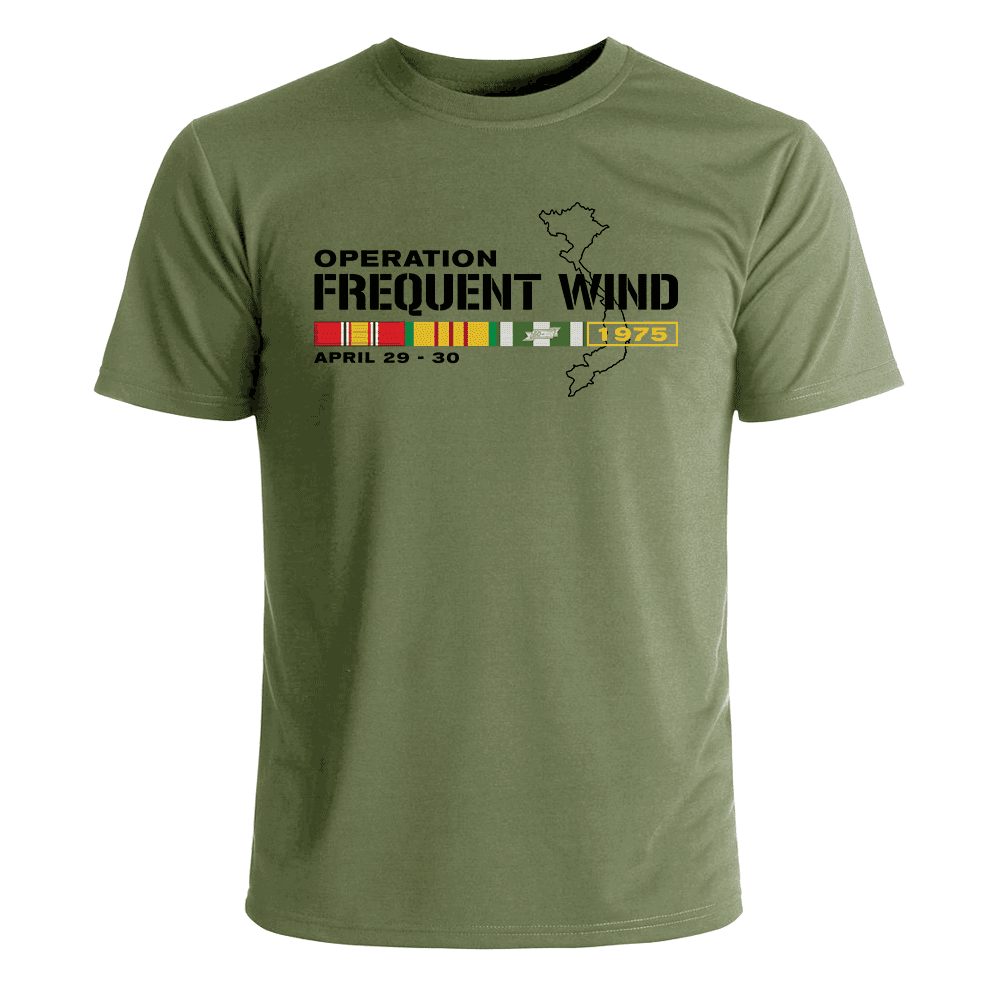 Operation Frequent Wind Vietnam T-Shirt - Vietnam Battles & Operations ...