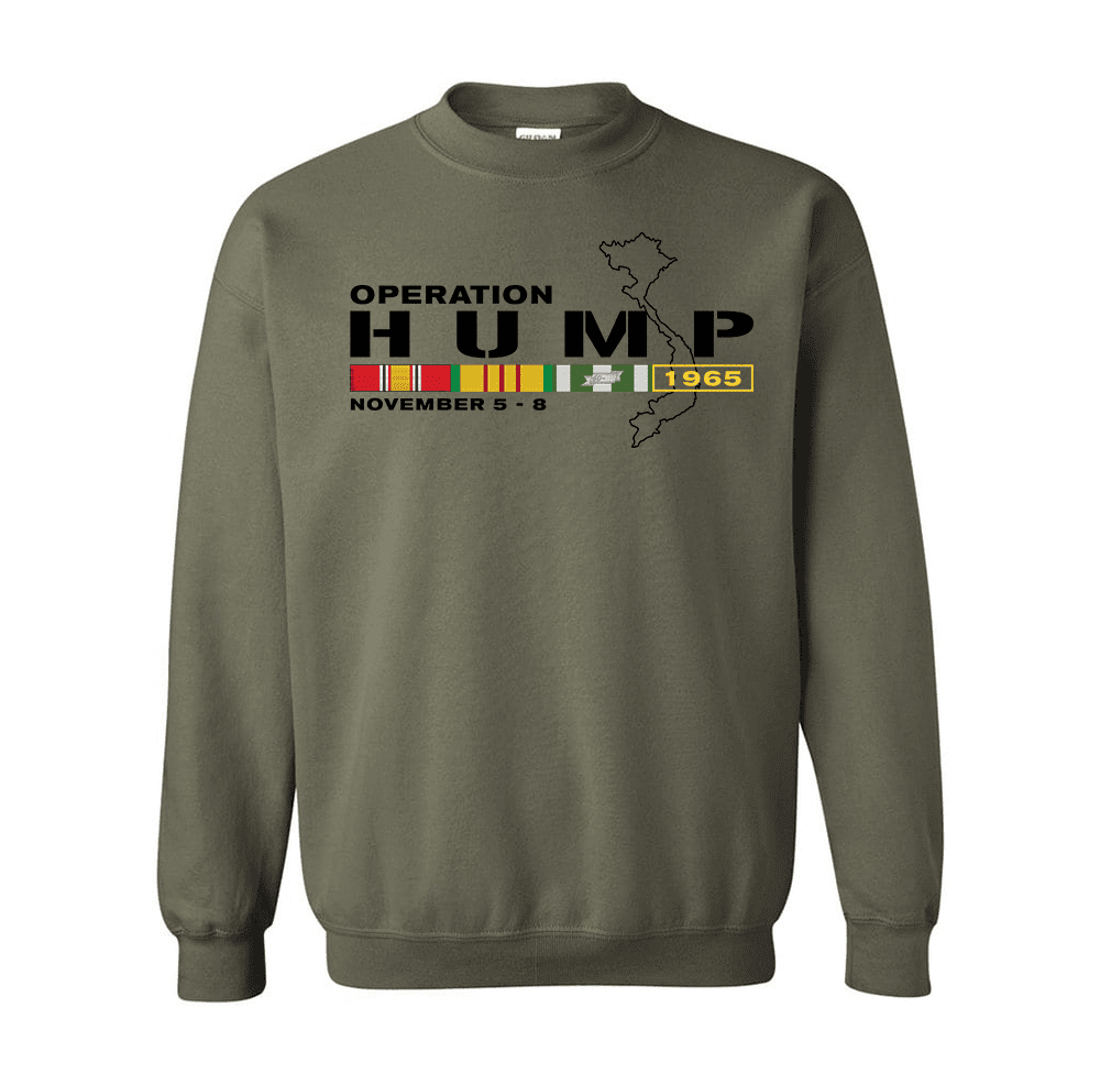 Operation Hump Vietnam Sweatshirt - Vietnam Battles & Operations ...