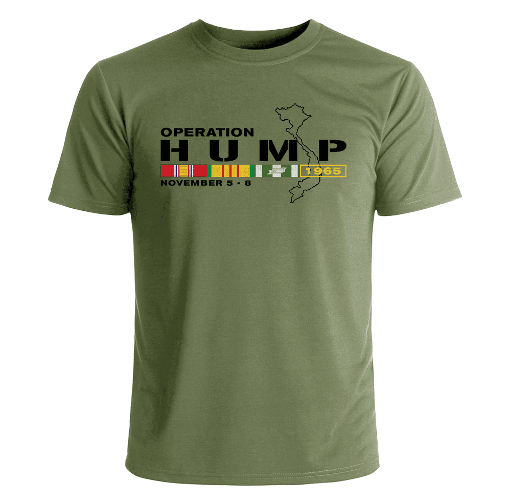 Operation Hump Vietnam T-Shirt - Vietnam Battles & Operations T-Shirts ...