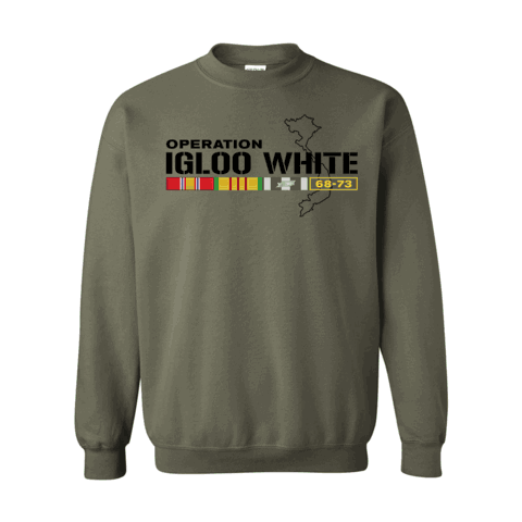 Operation Igloo White Vietnam Sweatshirt - Vietnam Battles & Operations ...