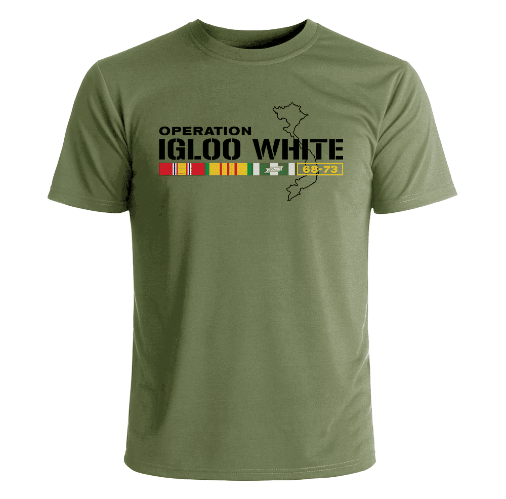 Operation Igloo White Vietnam T-Shirt - Vietnam Battles & Operations T ...