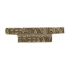 Operation Iraqi Freedom W/ Eagle Lapel Pin - Operation Iraqi and ...