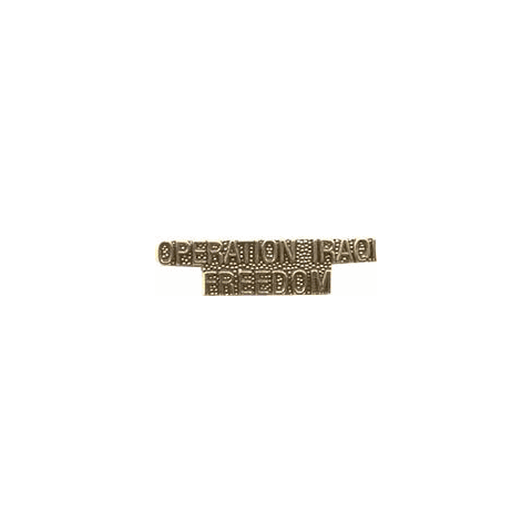 Operation Iraqi Freedom Script Pin - Operation Iraqi and Enduring ...