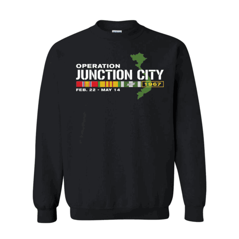 Operation Junction City Vietnam Sweatshirt - Vietnam Battles ...