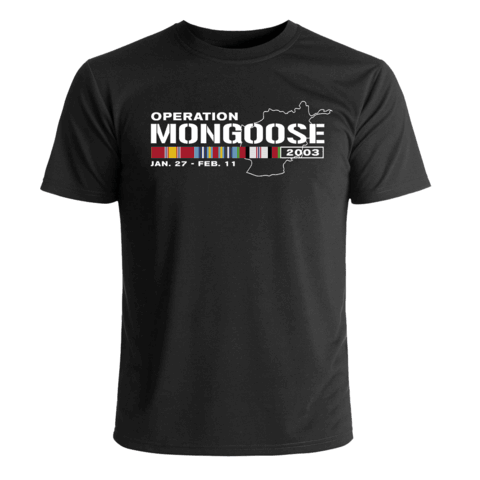 Operation Mongoose T-Shirt - Afghanistan Battles & Operations T-Shirts ...