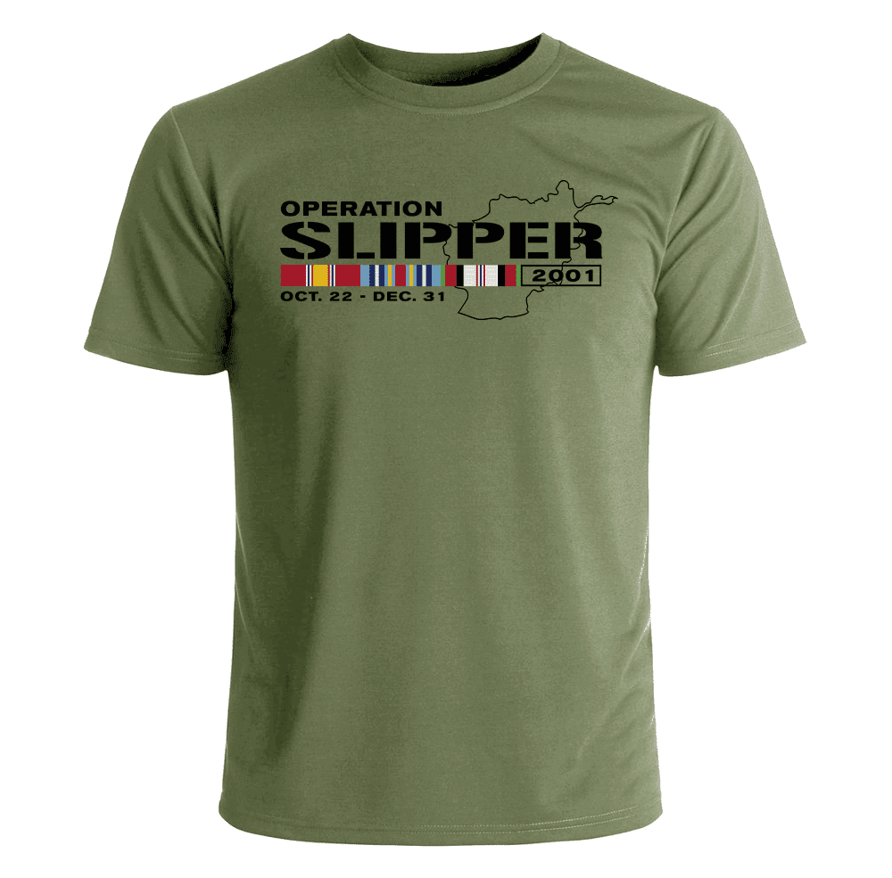 Operation Slipper T-Shirt - Afghanistan Battles & Operations T-Shirts ...
