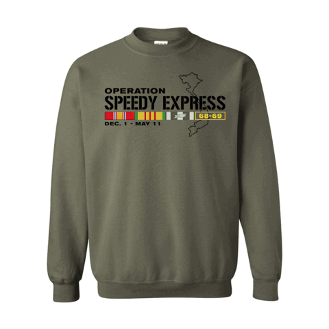 Operation Speedy Express Vietnam Sweatshirt - Vietnam Battles ...
