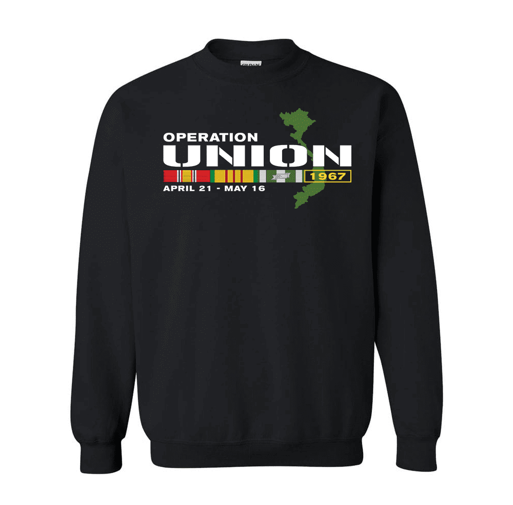 Operation Union Vietnam Sweatshirt - Vietnam Battles & Operations ...