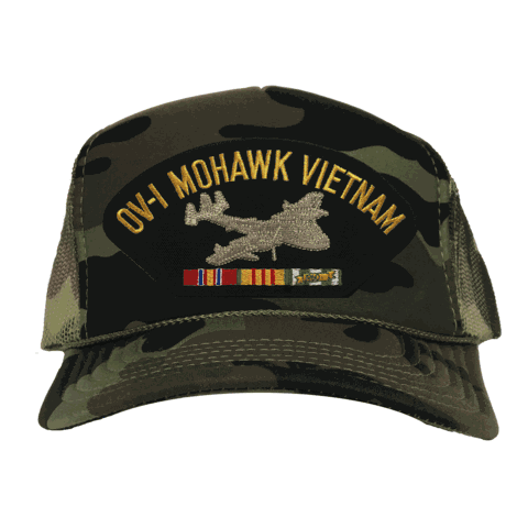 OV-1 Mohawk Vietnam Camo Mesh Cap - New Camo Mesh Caps - PriorService.com