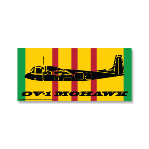 OV-1 Mohawk Vietnam Decal - Vietnam Aircraft Decals - PriorService.com
