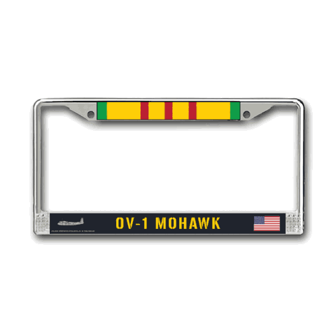 OV-1 Mohawk Vietnam License Plate Frame - Vietnam Aircraft License ...