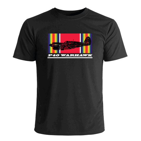 P-40 Warhawk World War II T-Shirt - World War II Aircraft T Shirts ...