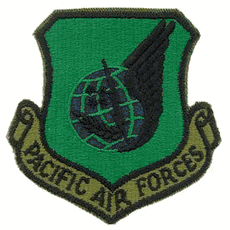 Pacific Air Forces Patches , Military Gifts and more at PriorService.com