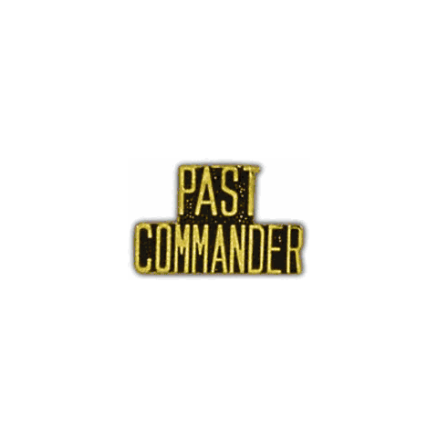 Past Commander Pin - Small Assorted Pins - PriorService.com