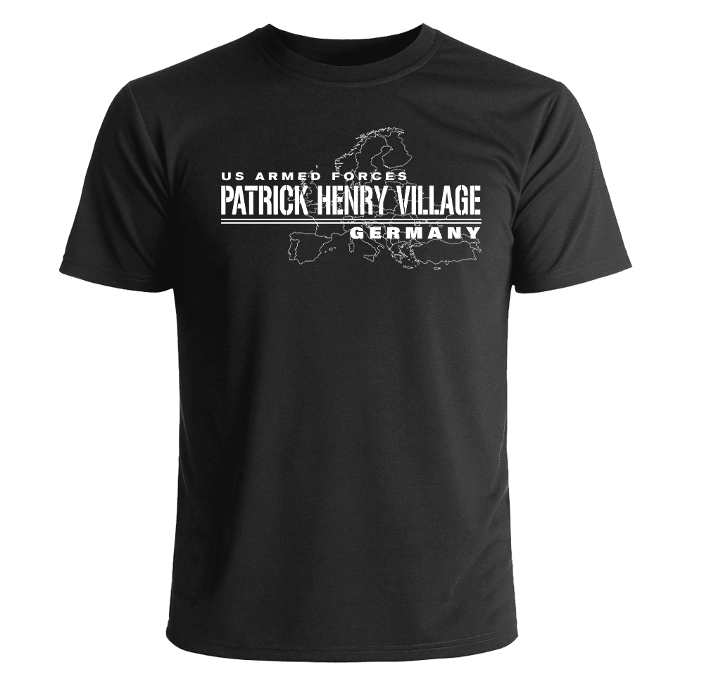 Patrick Henry Village Germany T-Shirt - European Duty Station T-Shirts ...