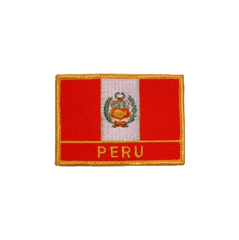 Peru Flag Patch - Country Patches - PriorService.com
