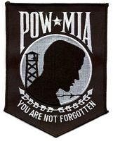 POW*MIA Large Patch - Large Patches - PriorService.com