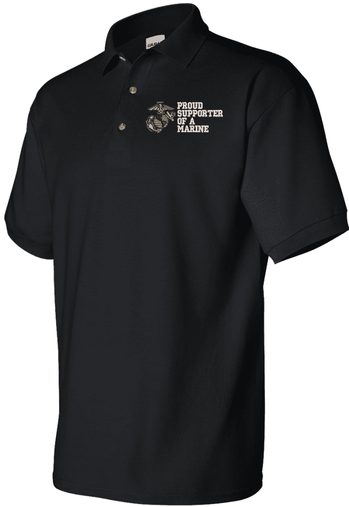 Proud Supporter of a Marine U.S. Marine Corps Polo - US Marine Corps ...