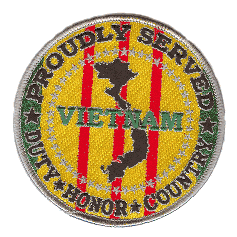 Proudly Served Vietnam War Veteran Patch - 100s of Patches 25% off ...