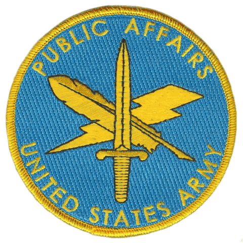 Public Affairs Patch - US Army Branches of Service Patches ...
