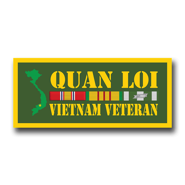 Quan Loi Vietnam Veteran Decal - Vietnam Duty Station Decals ...