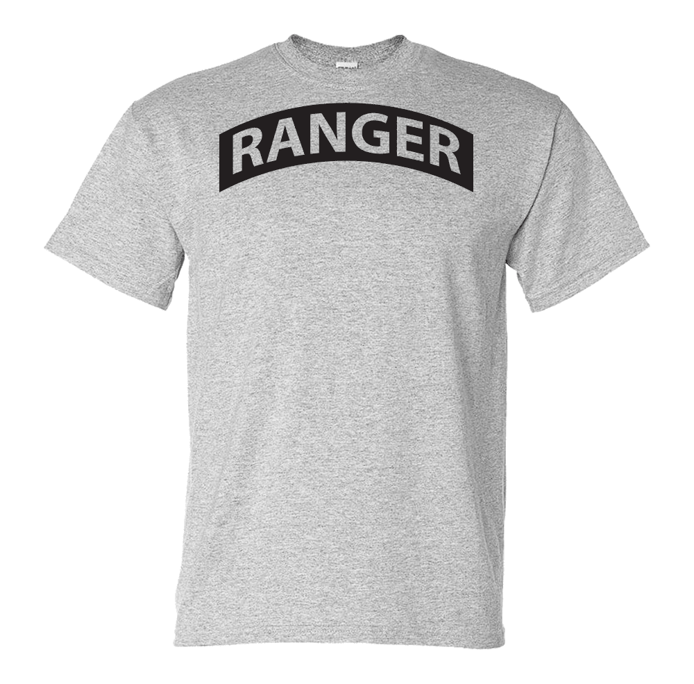 Ranger Tab T-Shirt - US Army Badge T-Shirts - PriorService.com