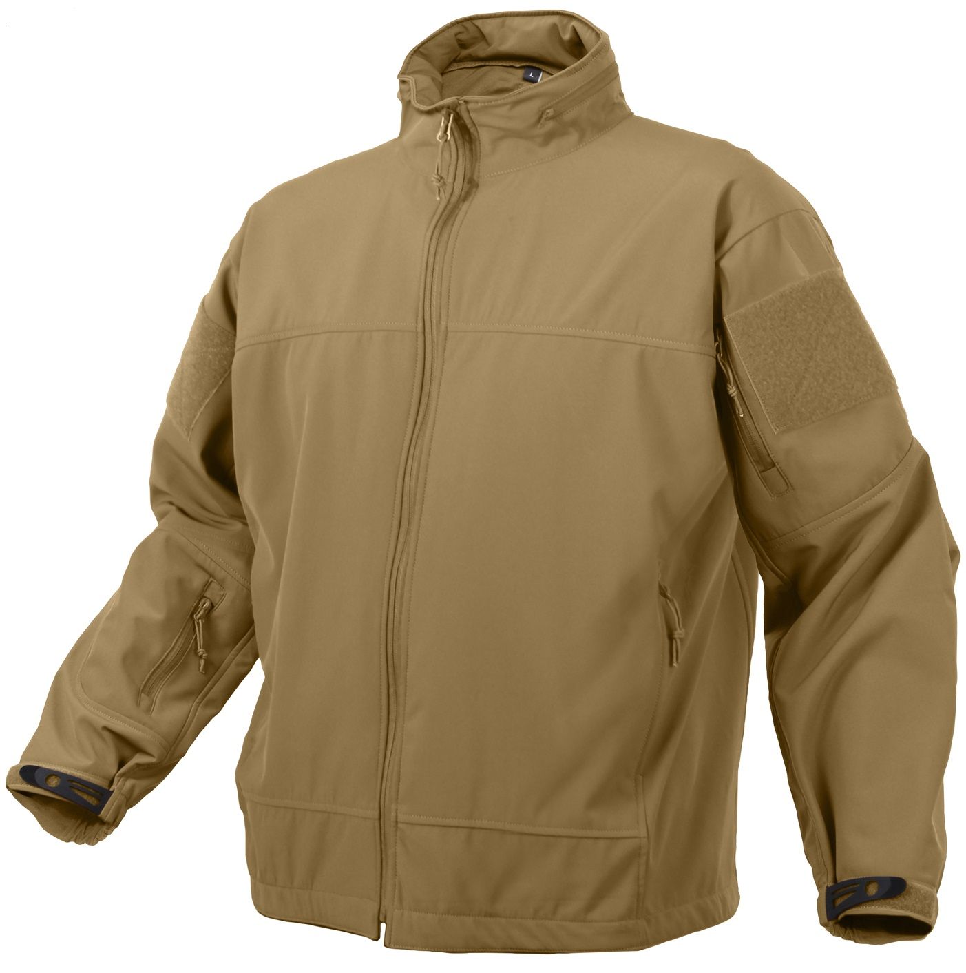 Rothco Covert Ops Light Weight Soft Shell Coyote Brown Jacket - Rothco ...
