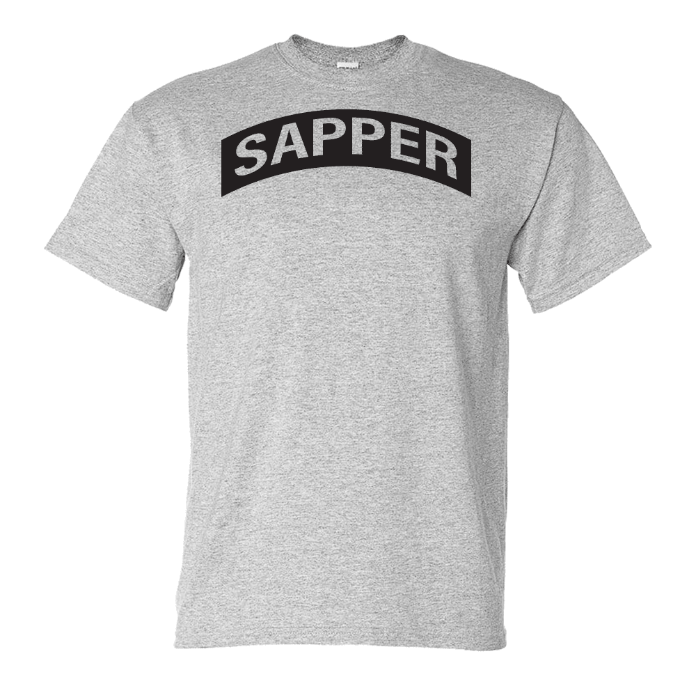 Sapper T-Shirt - US Army Badge T-Shirts - PriorService.com