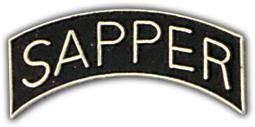 Sapper Tab Pin - Miscellaneous Army Pins - PriorService.com