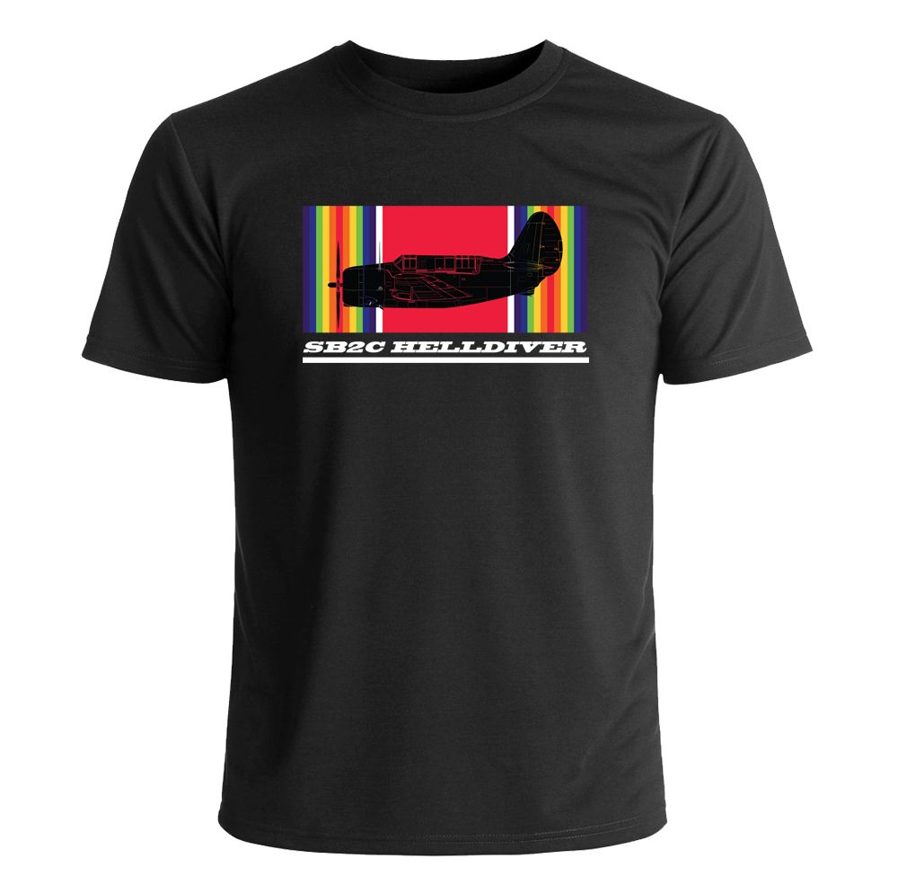 SB2C Helldiver World War II T-Shirt - World War II Aircraft T Shirts ...