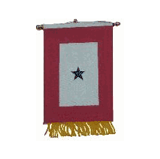 Military Service Banner – Blue Star Banner – Blue Star Service Banner ...